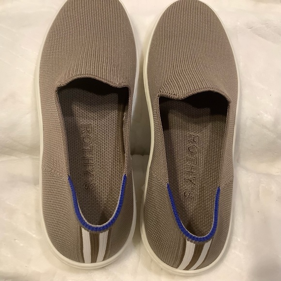 Rothy's | Shoes | Rothys The Slip On Latte Knit Recycled Textile Casual ...